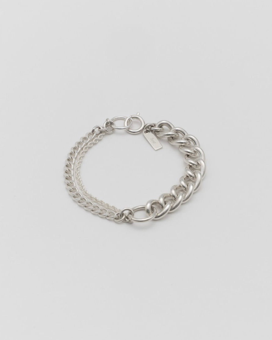 "Chain" duality bracelet(SILVER) – Scat Official Shop