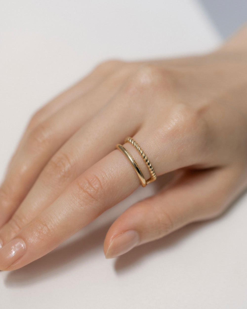 "Duality" ring (GOLD) – Scat Official Shop