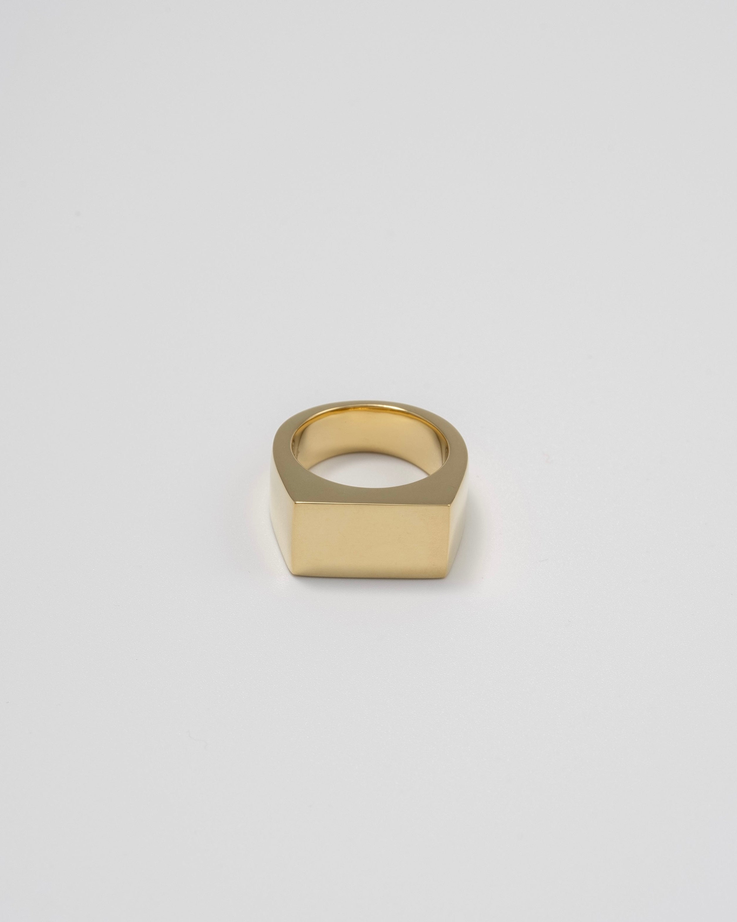 "Proto" signet ring (GOLD) – Scat Official Shop