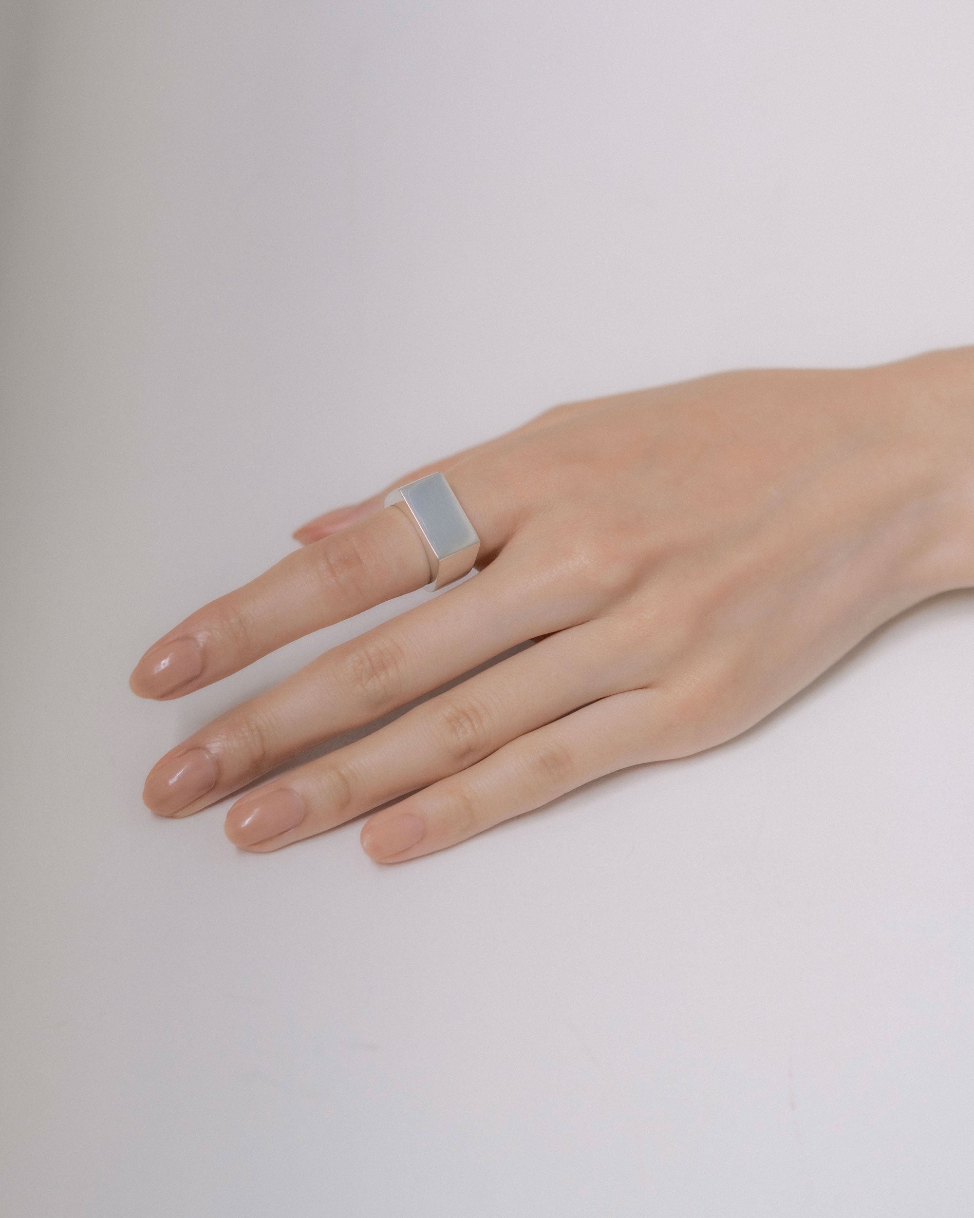 "Proto" signet ring (SILVER) – Scat Official Shop