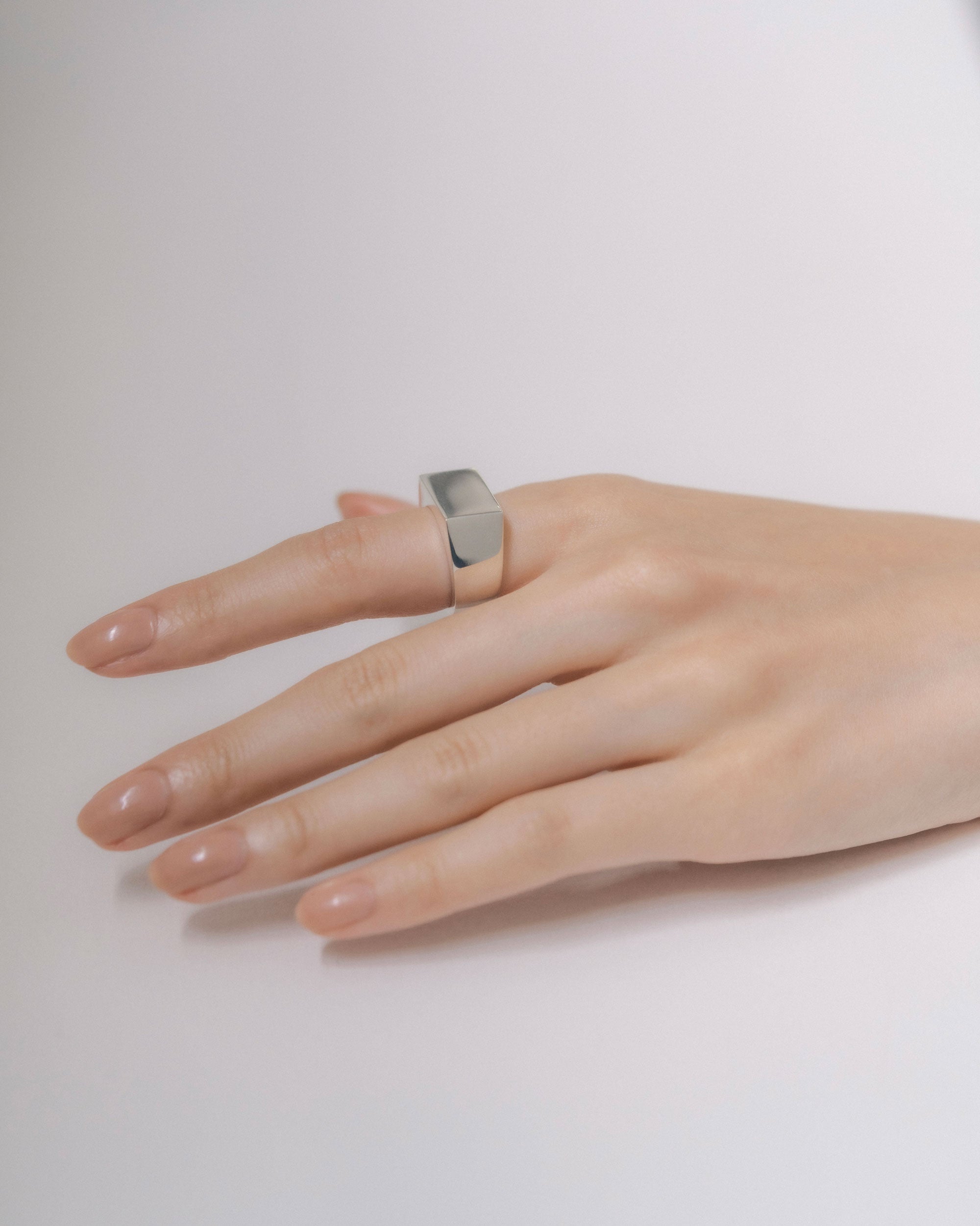 "Proto" signet ring (SILVER) – Scat Official Shop